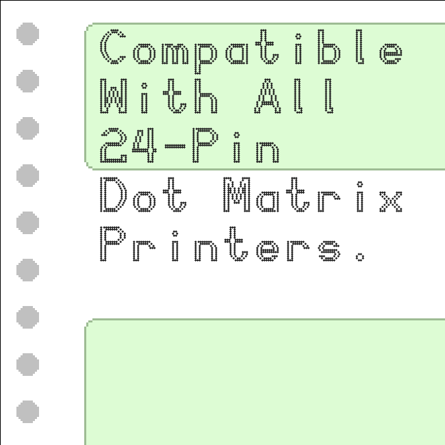 Dot24Pin Sans Outline | FontStruct